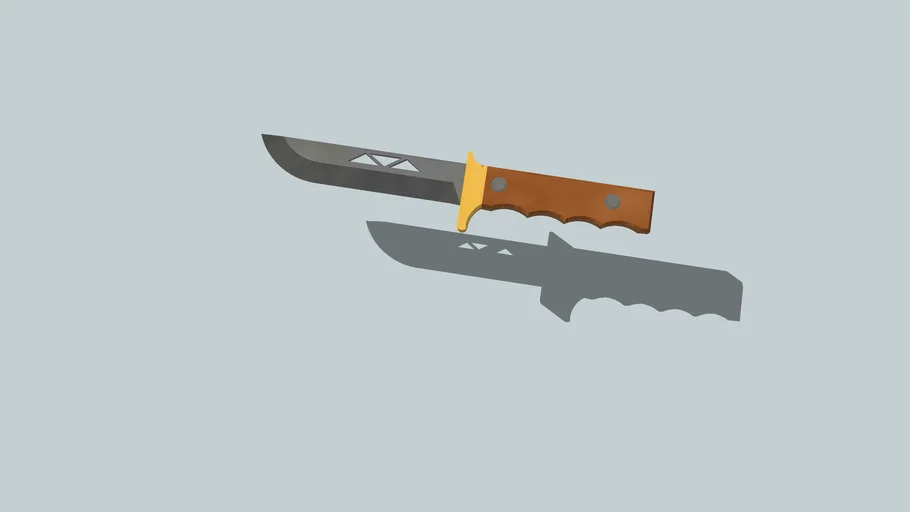 skeleton knife | 3D Warehouse