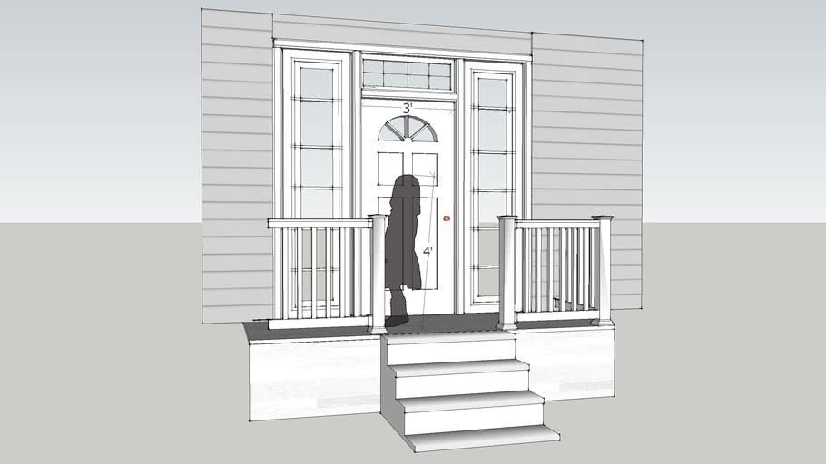 front porch | 3D Warehouse