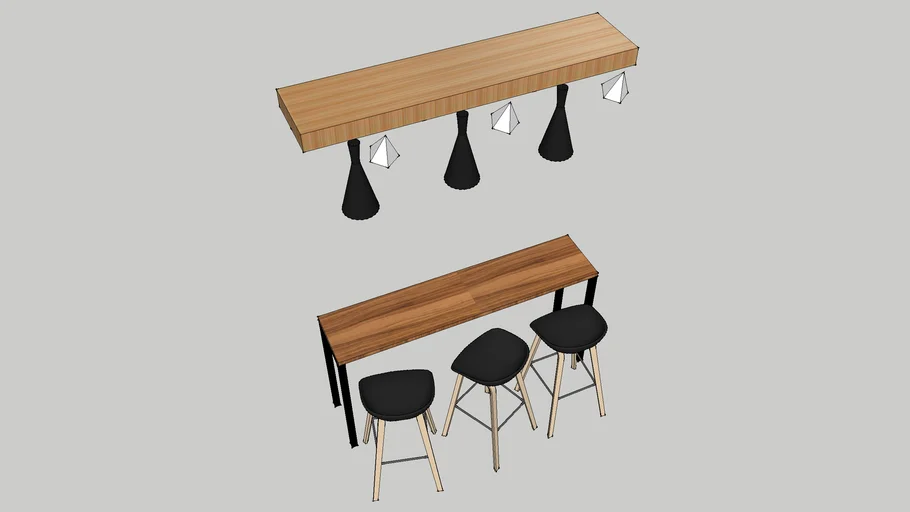 바테이블셋트 3d Warehouse