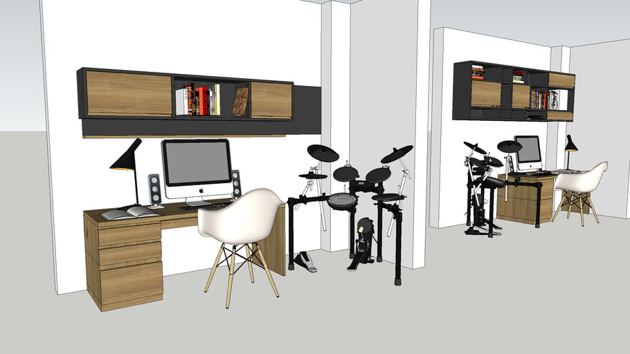 Escritorios modernos | 3D Warehouse