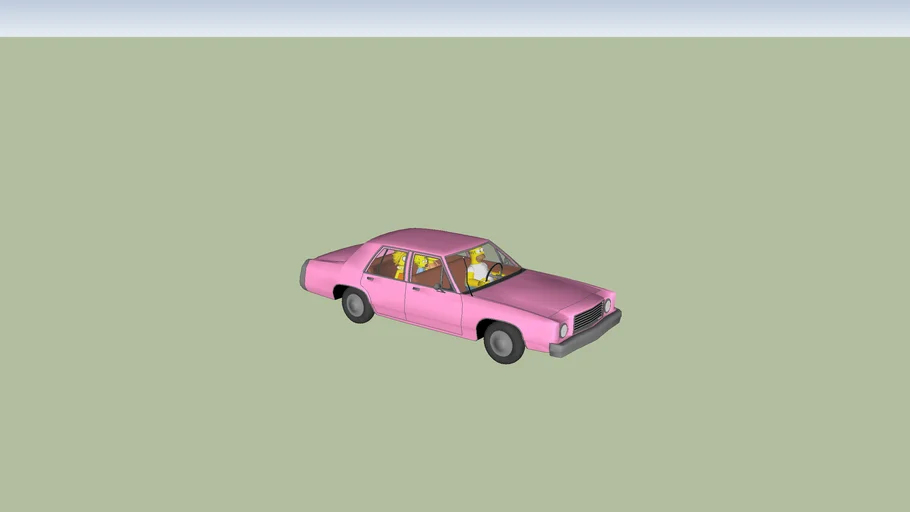 simpson car | 3D Warehouse