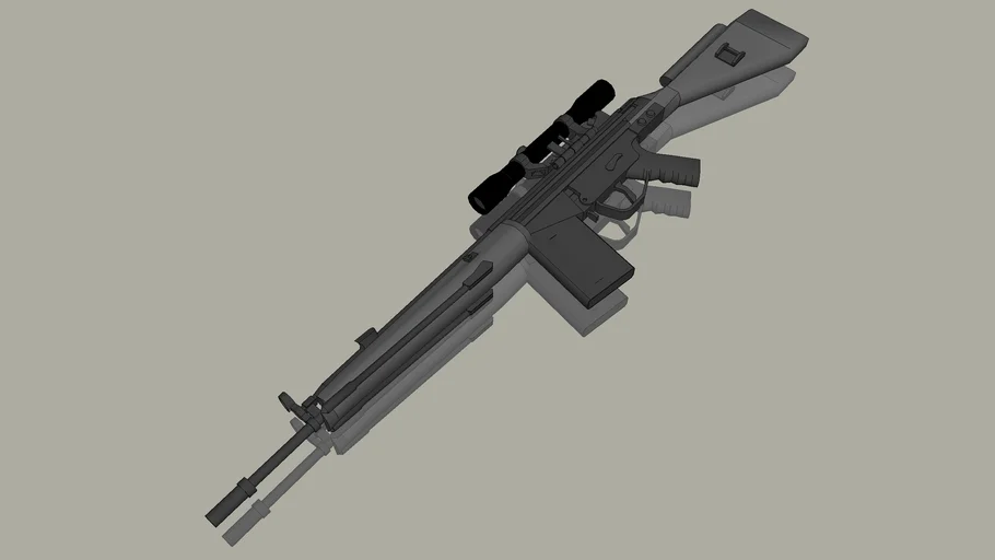 Heckler & Koch G3SG1 | 3D Warehouse