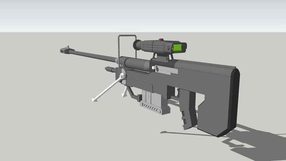 Sniper Rifle | 3D Warehouse