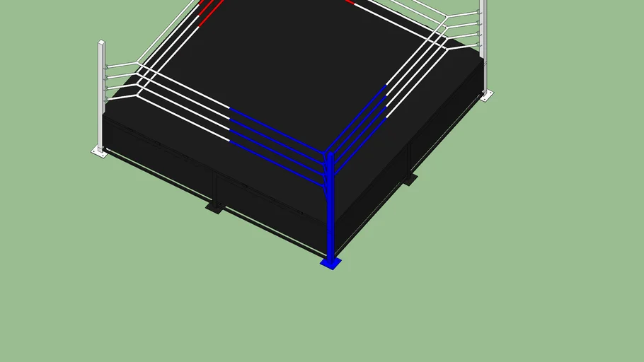 5M Boxing Ring | 3D Warehouse