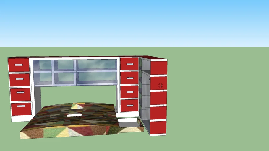 mueble recamara | 3D Warehouse