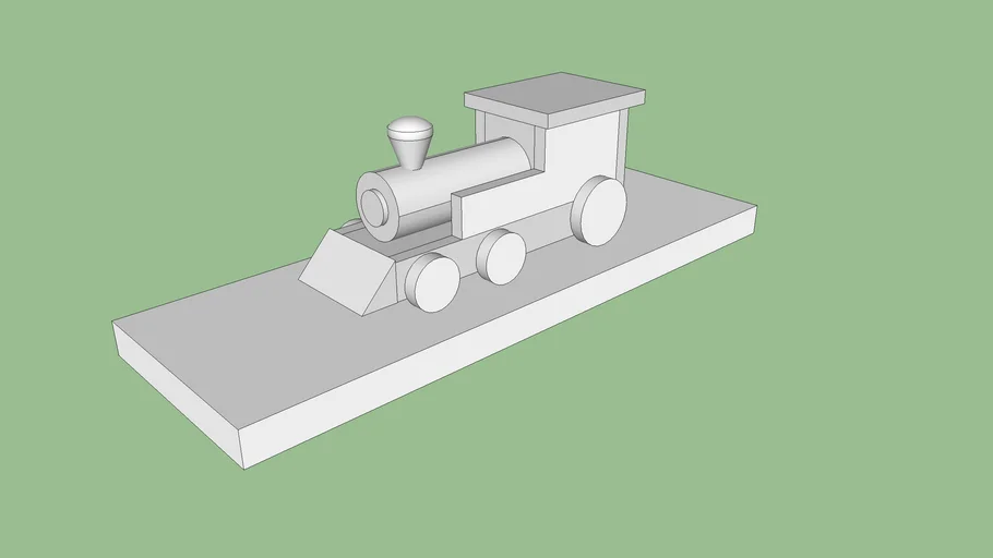 Toy train | 3D Warehouse