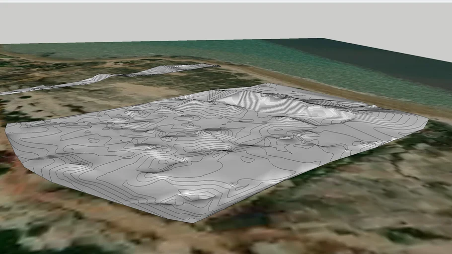 Modelo Terreno Exagero Vertical 2x | 3D Warehouse