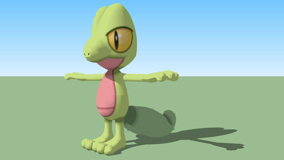 Treecko (Pokémon Omega Ruby and Alpha Sapphire) | 3D Warehouse