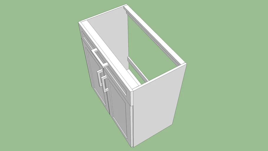 Cabinet millwork base_residential | 3D Warehouse