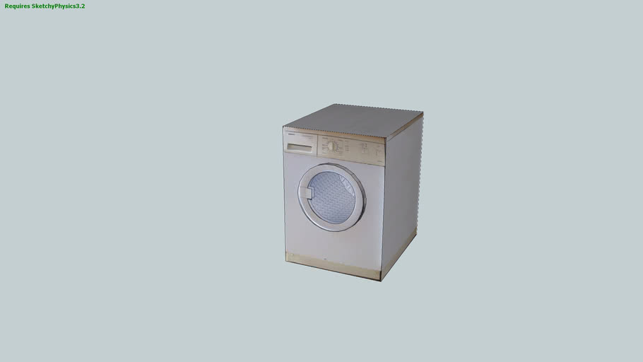 dynamic washing machine | 3D Warehouse