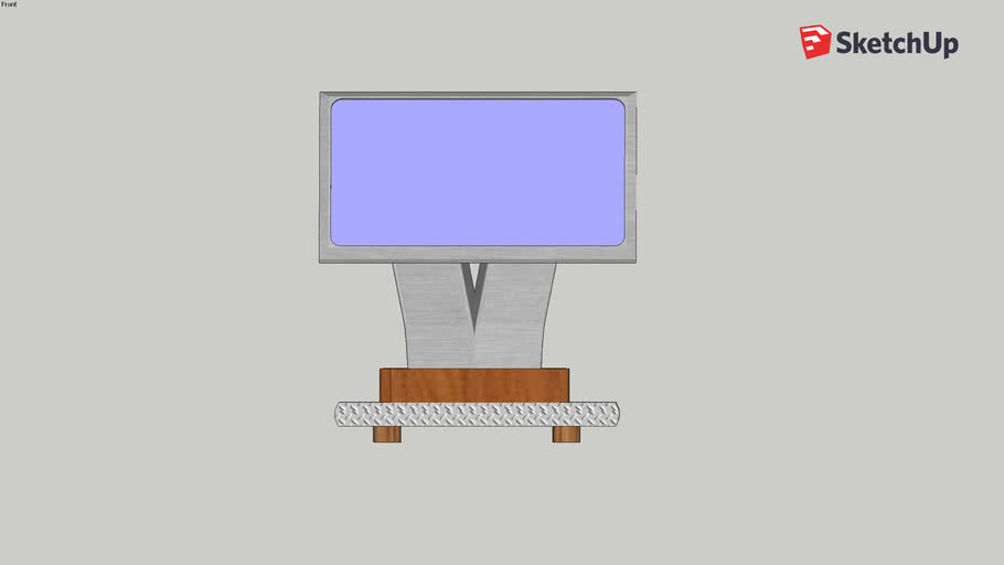 Kiosk Touchscreen Monitor | 3D Warehouse
