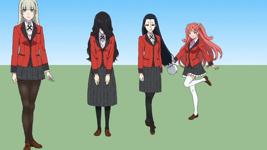 KAKEGURUI GIRLS | 3D Warehouse