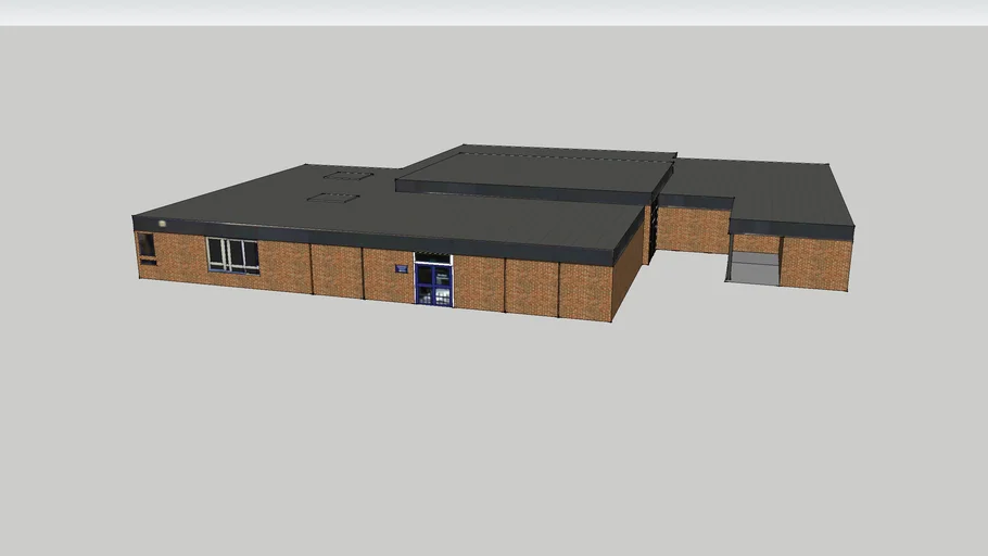 Bishops Cleeve - Cleeve Secondary School - Student Reception | 3D Warehouse