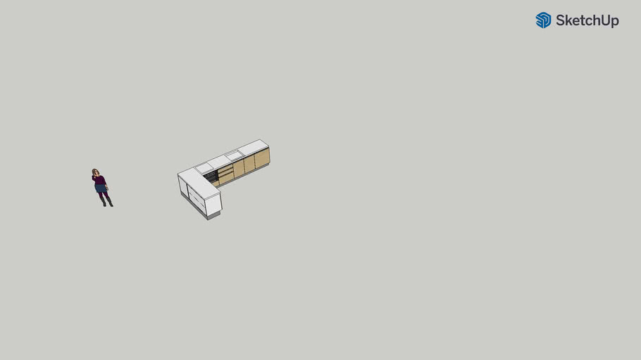 kitchen l shape | 3D Warehouse