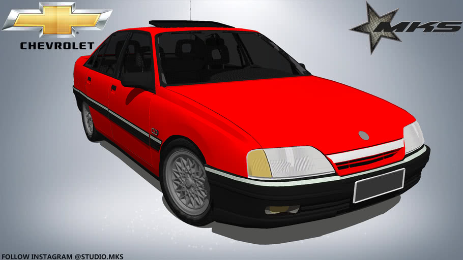Chevrolet Omega | 3D Warehouse