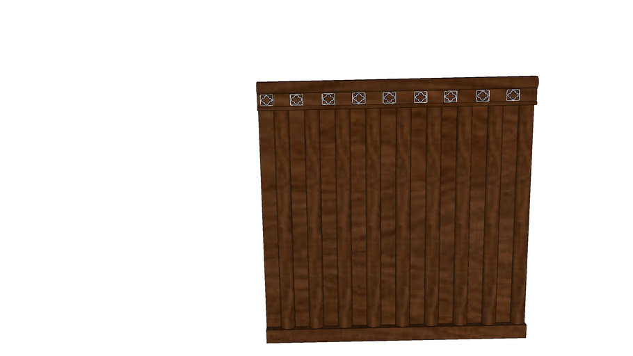 Gothic Style Wainscoting | 3D Warehouse