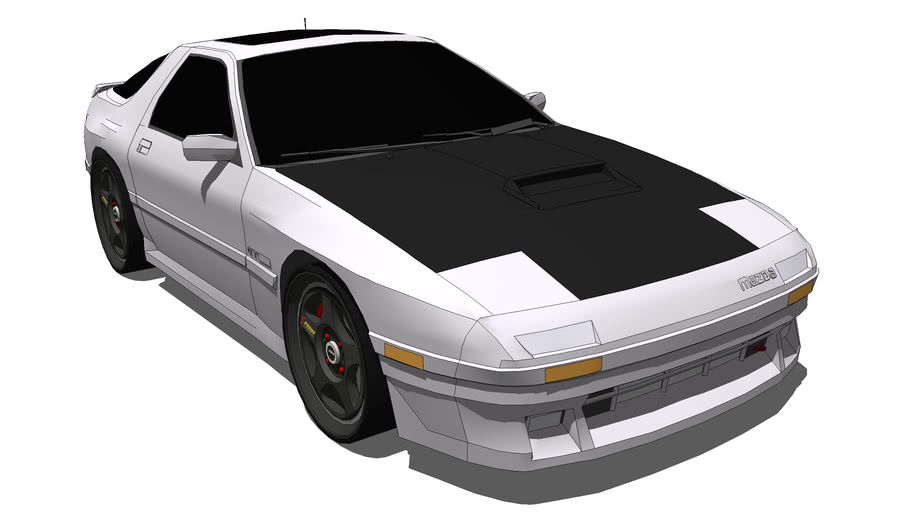 Modified Mazda RX-7 (FC) | 3D Warehouse