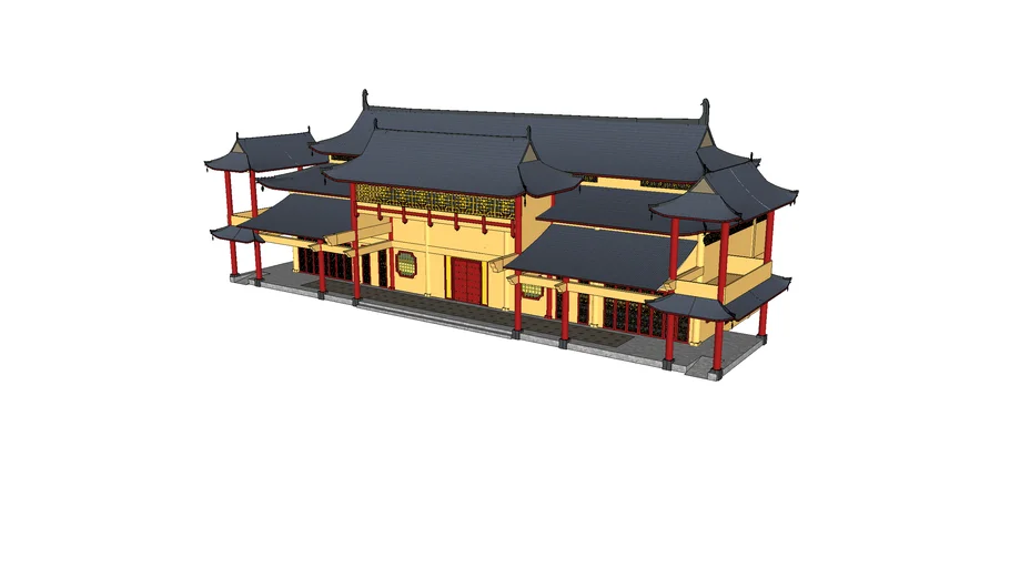 Chinese Temple 2 | 3D Warehouse