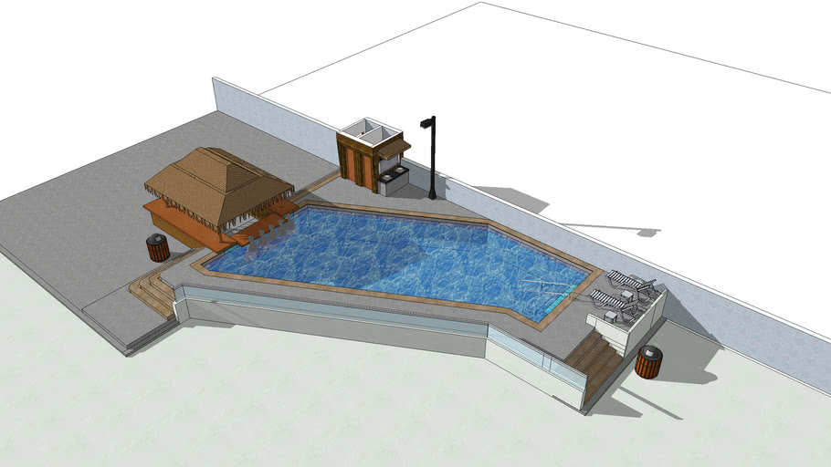 alberca mirador2 | 3D Warehouse