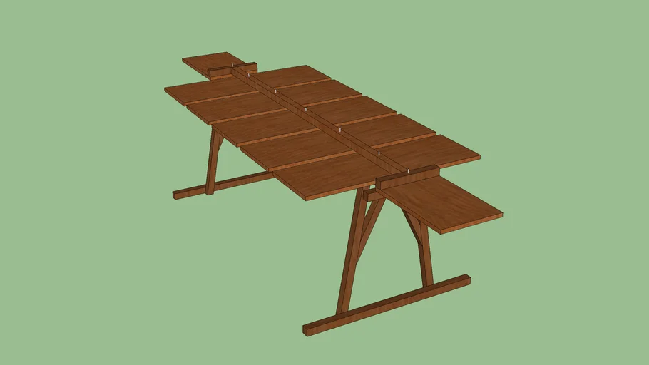 12 station LINE table | 3D Warehouse