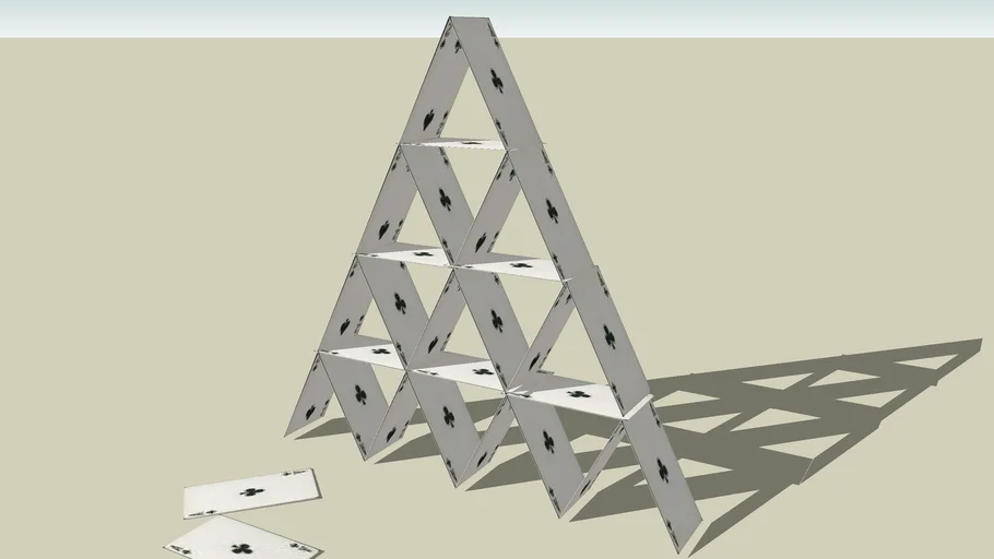 Castle of cards | 3D Warehouse