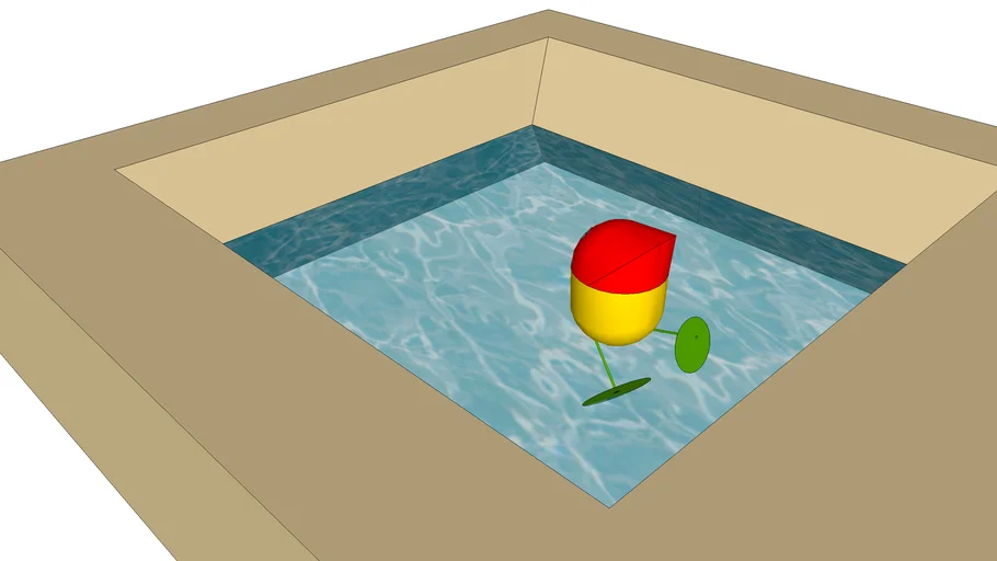 toy in pool | 3D Warehouse