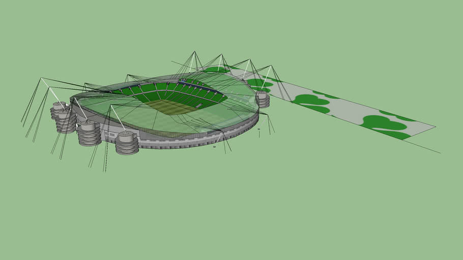 Panathinaikos Marfin Green Arena Votaniko | 3D Warehouse