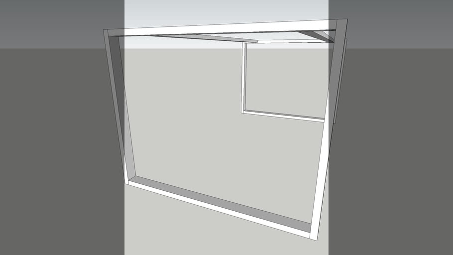 Kitchen table carcase | 3D Warehouse