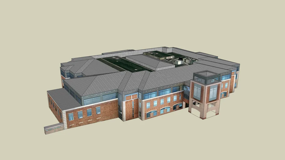Bruce T. Halle Library (Hi-Res) | 3D Warehouse