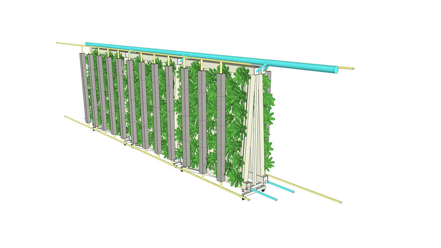 Vertical Grow Integrated System | 3D Warehouse