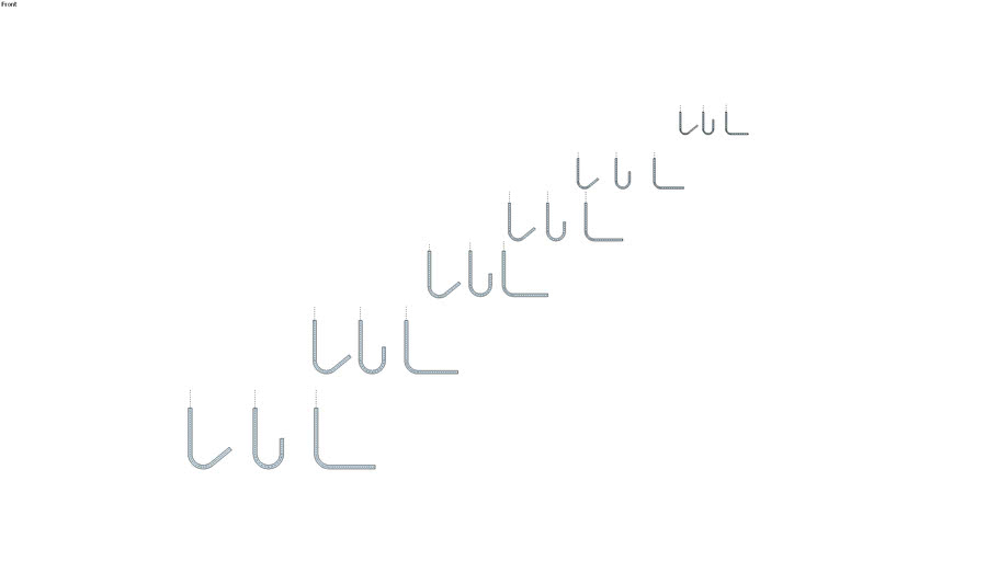 REBAR /REINFORMCEMENT STANDARD BENDS, HOOKS AND STIRRUPS, 3/8' TO 1 ...