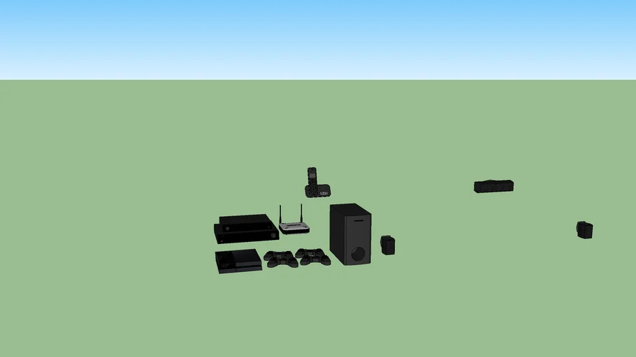 Dvd, video game | 3D Warehouse