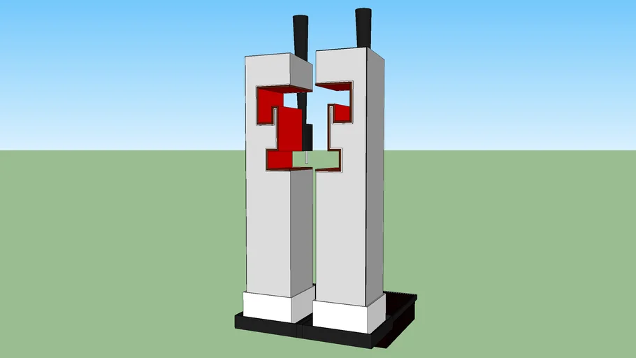 Tennents Lager Pump - Modelled by Scott Gallacher | 3D Warehouse