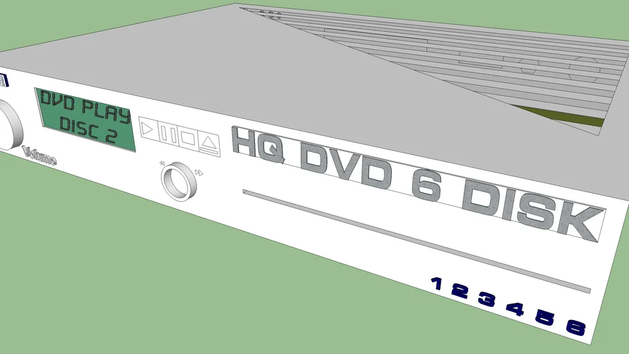 DVD Player | 3D Warehouse