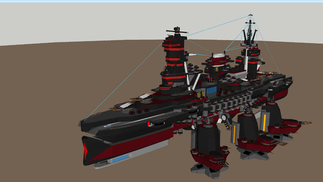 Super-Dreadnought-class Commander Chassis | 3D Warehouse