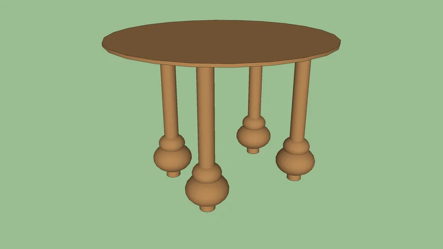 Meza Simple | 3D Warehouse