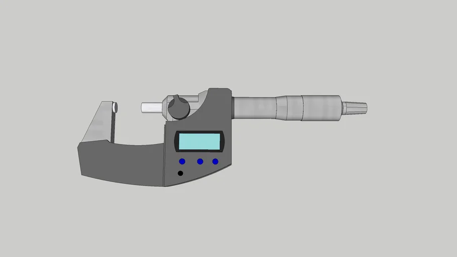 Digital Micrometer | 3D Warehouse