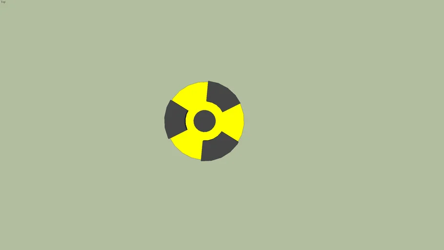 Radiation Symbol | 3D Warehouse
