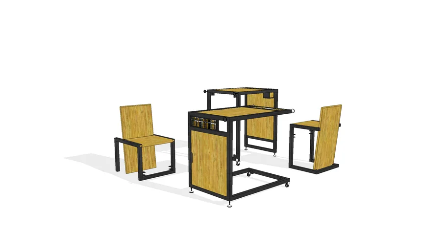 Kids' Dynamic School Furniture | 3D Warehouse