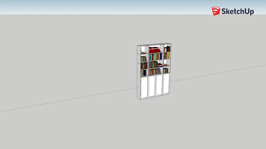 Timberline Billy Bookcases | 3D Warehouse