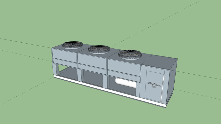 25hp Condenser Unit | 3D Warehouse