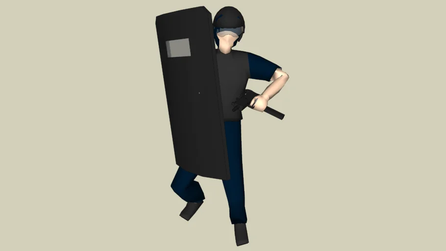 Swat Guy#4 | 3D Warehouse