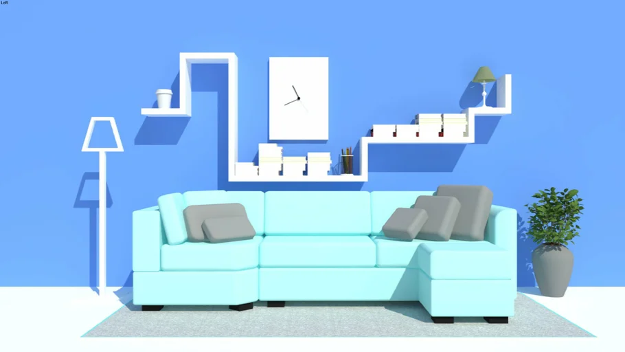 Sky living room (FEE5) | 3D Warehouse