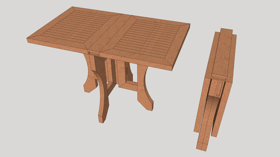 folding table | 3D Warehouse
