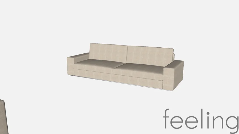 Sofá Vitara - (Feeling) | 3D Warehouse