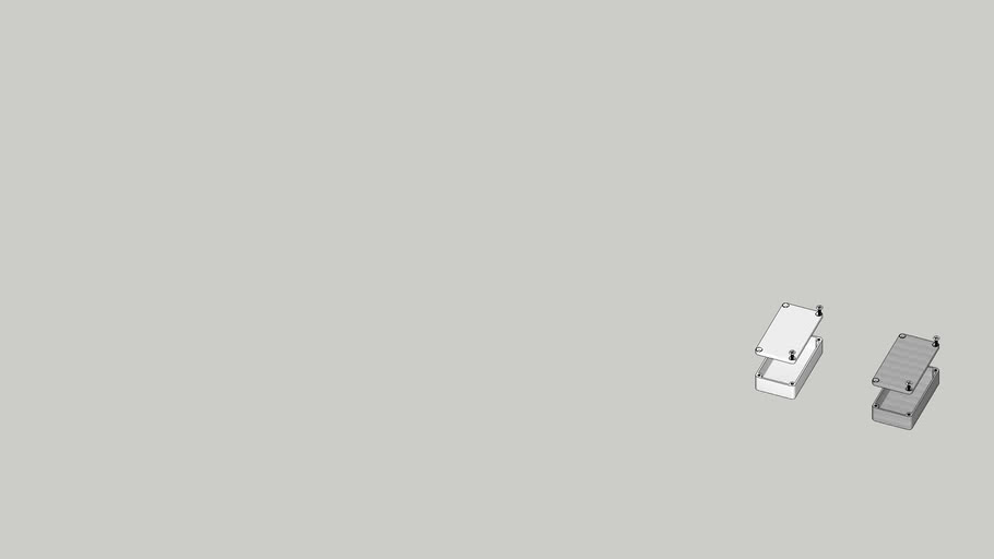 Hammond 1590b Enclosure | 3D Warehouse