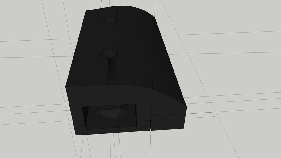 FS1913 pistol brace cheek riser UPDATED | 3D Warehouse