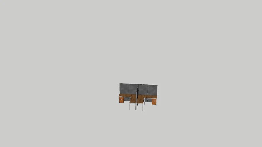 Cubicle Workstations (2) | 3D Warehouse