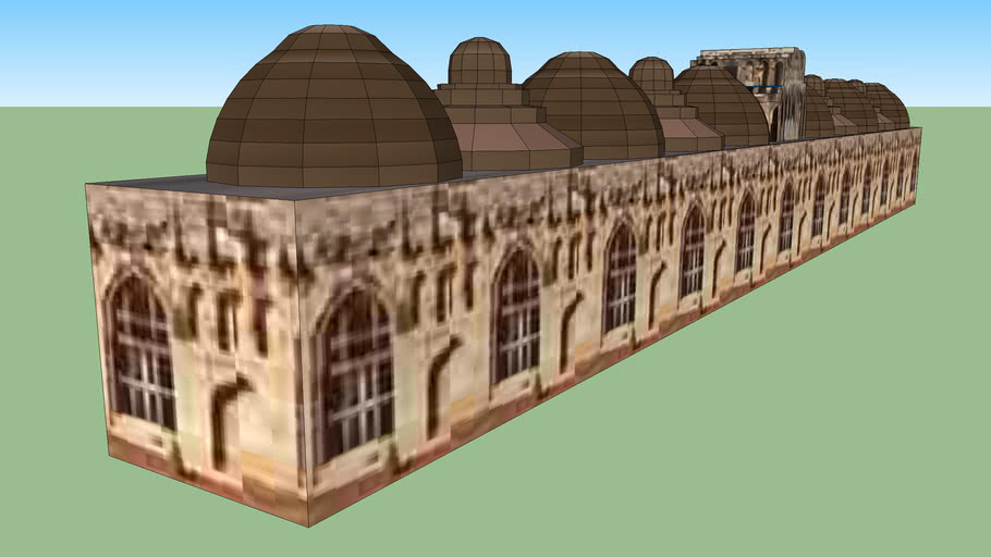 Elephant Stable Hampi | 3D Warehouse