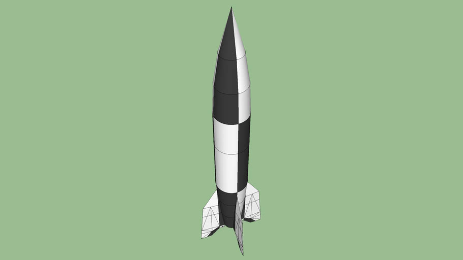 V-2 Rocket | 3D Warehouse